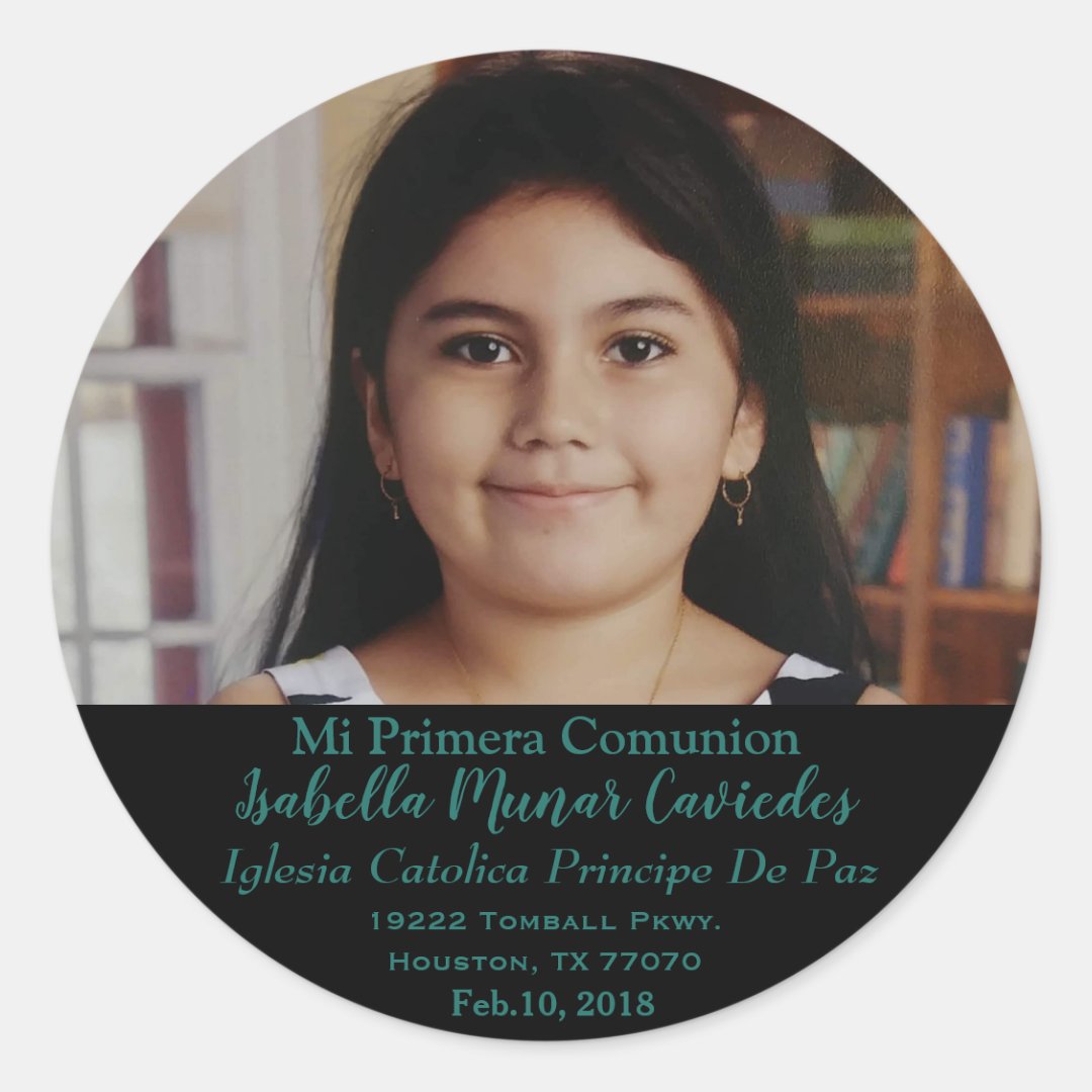 My 1st Communion Sticker | Zazzle