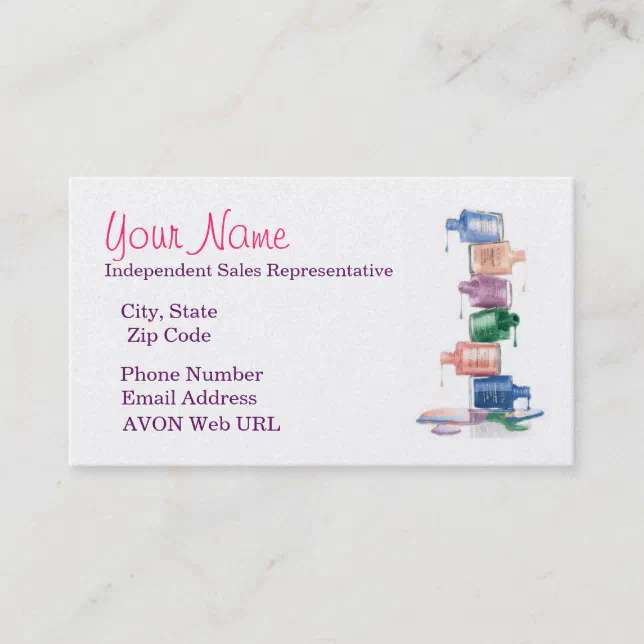 My AVON Business Cards | Zazzle