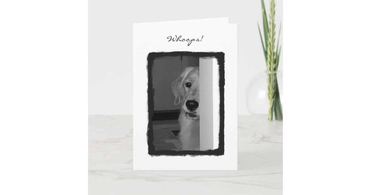 My Bad Card | Zazzle