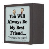 My Best Friend Keepsake Box | Zazzle