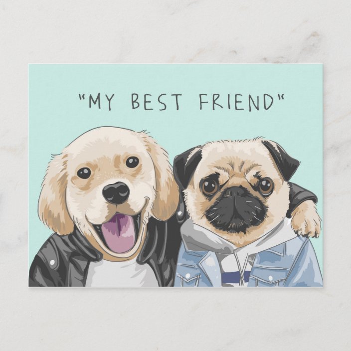 My Best Friend Postcard | Zazzle.com
