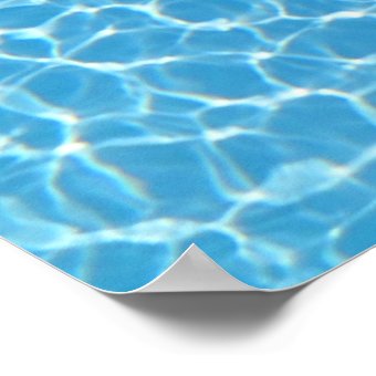 My Best Side Is Poolside Poster | Zazzle