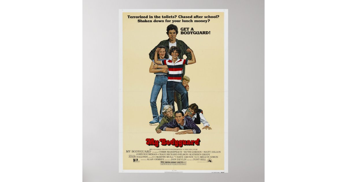 My Bodyguard movie poster | Zazzle