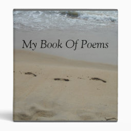 My Book Of Poems Binder | Zazzle