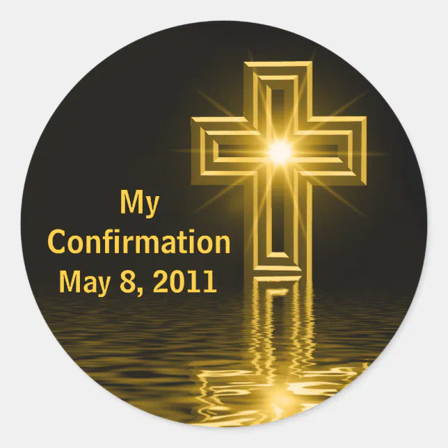 My Confirmation Stickers | Zazzle