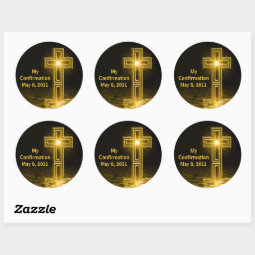 My Confirmation Stickers | Zazzle
