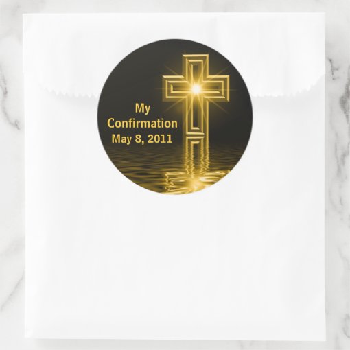 My Confirmation Stickers | Zazzle