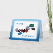 My Dad Really Rocks Card | Zazzle
