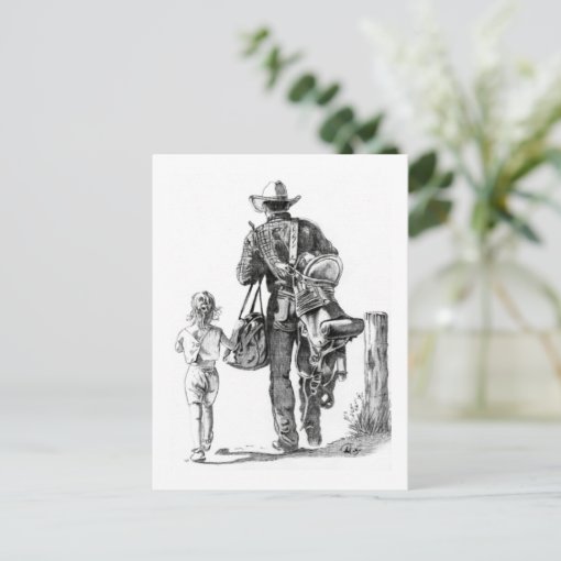 My Dad´s a Cowboy Postcard | Zazzle