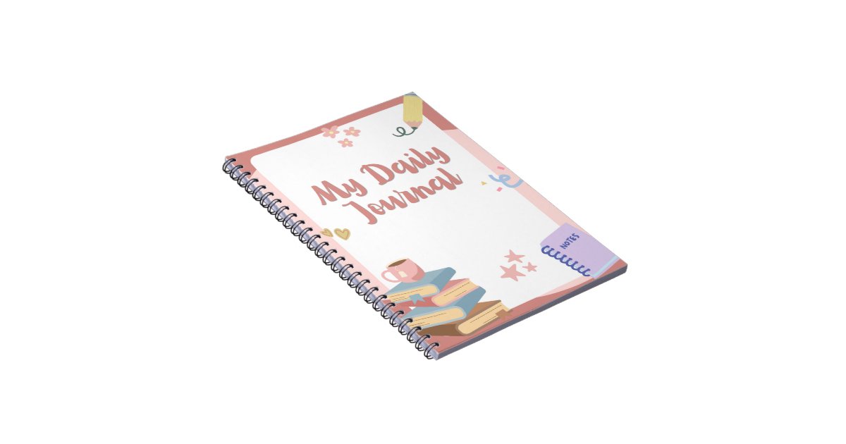 My Daily Journal | Zazzle