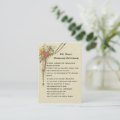 My Daily Morning Offering Prayer Floral Holy Card | Zazzle