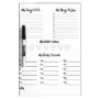 My Daily Planner Dry Erase Board | Zazzle