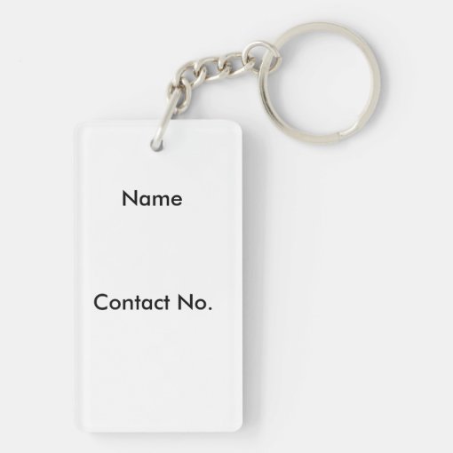 My Dog is Home Alone Keychain | Zazzle