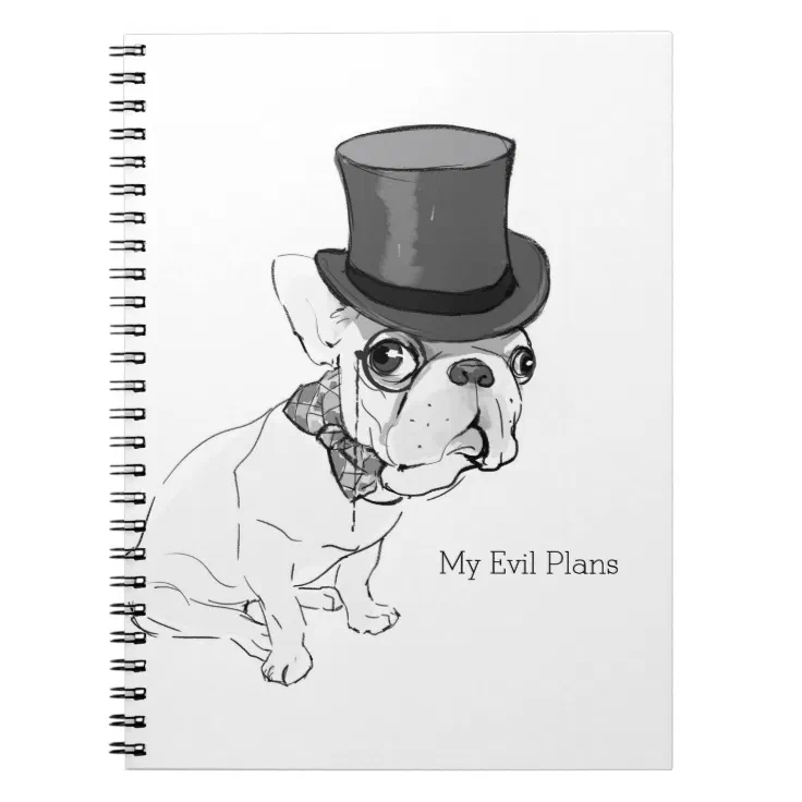 "My Evil Plans" Notebook | Zazzle