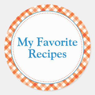 Recipe Stickers - 100% Satisfaction Guaranteed | Zazzle