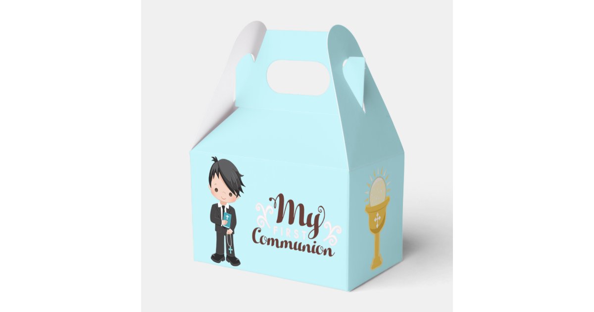 My First Communion Box Boy | Zazzle