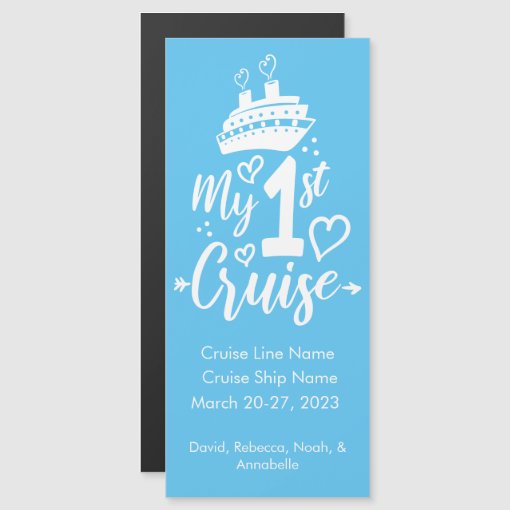 My First Cruise Stateroom Door Marker | Zazzle