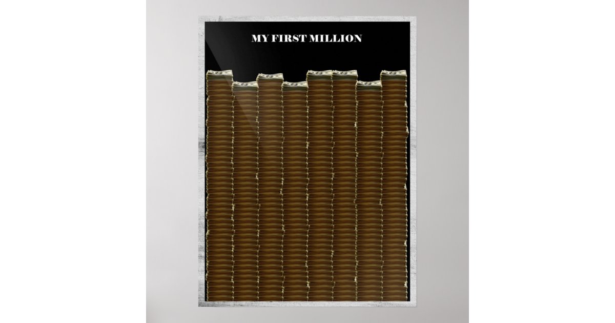 My first million Pablo escobar Poster | Zazzle