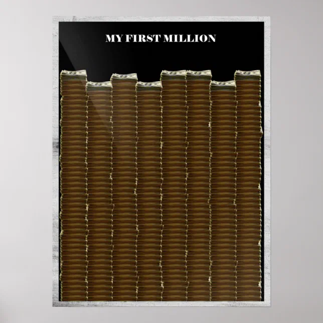 My first million Pablo escobar Poster | Zazzle