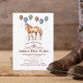 My First Rodeo, 1st Birthday Invitation | Zazzle