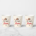 My First Rodeo Cowboy 1st First Birthday Paper Cups | Zazzle