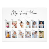 My First Year Photo Collage | Zazzle