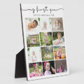 My First Year Photo Collage Plaque | Zazzle