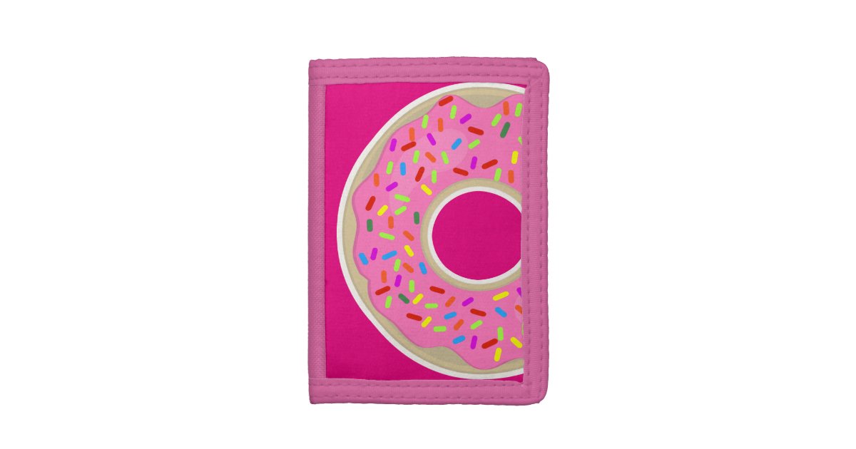 My Frosted Donut Trifold Wallet | Zazzle