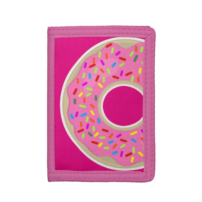 My Frosted Donut Trifold Wallet | Zazzle.com