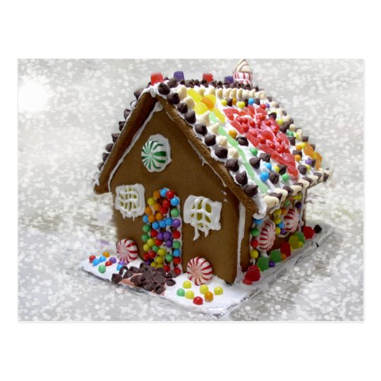 My Gingerbread House Postcard | Zazzle.com