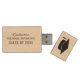 My Graduation Memories Photo Wood USB Flash Drive | Zazzle