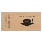 My Graduation Memories Photo Wood USB Flash Drive | Zazzle