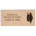 My Graduation Memories Photo Wood USB Flash Drive | Zazzle