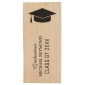 My Graduation Memories Photo Wood USB Flash Drive | Zazzle