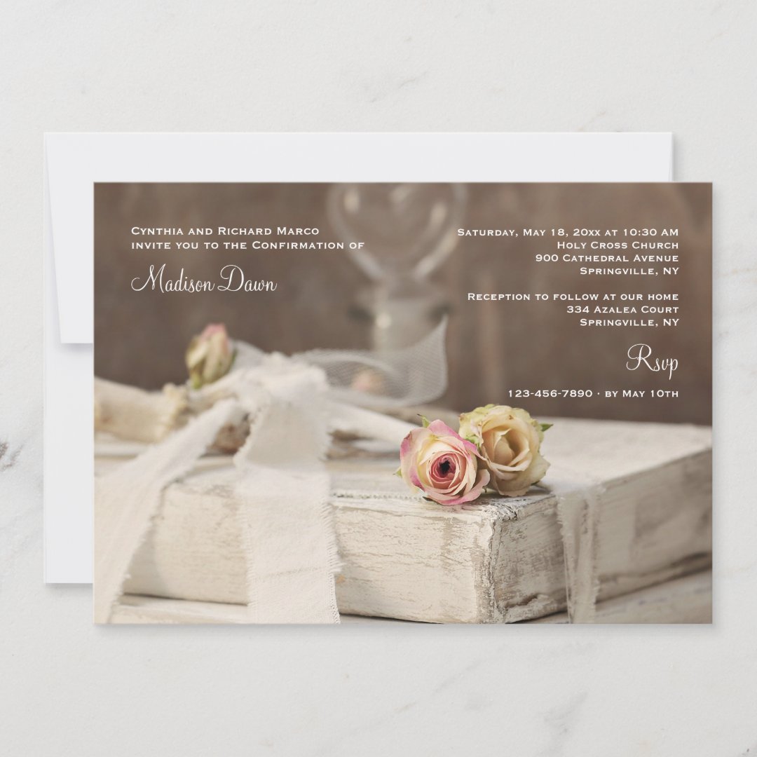 My Holy Bible Invitation | Zazzle