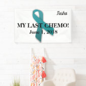 My Last Chemo celebration banner | Zazzle