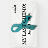 My Last Chemo celebration banner | Zazzle