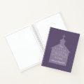 My little church book purple personalized notebook | Zazzle