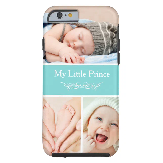 My Little Prince Baby Kids Photo Collage Case-Mate iPhone Case | Zazzle