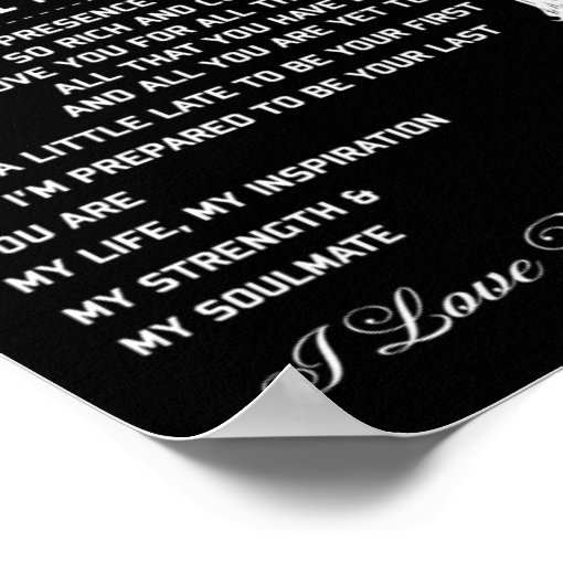 My Man Poster | Zazzle