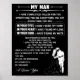 My Man Poster | Zazzle