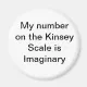 My number on the Kinsey Scale is Imaginary Magnet | Zazzle