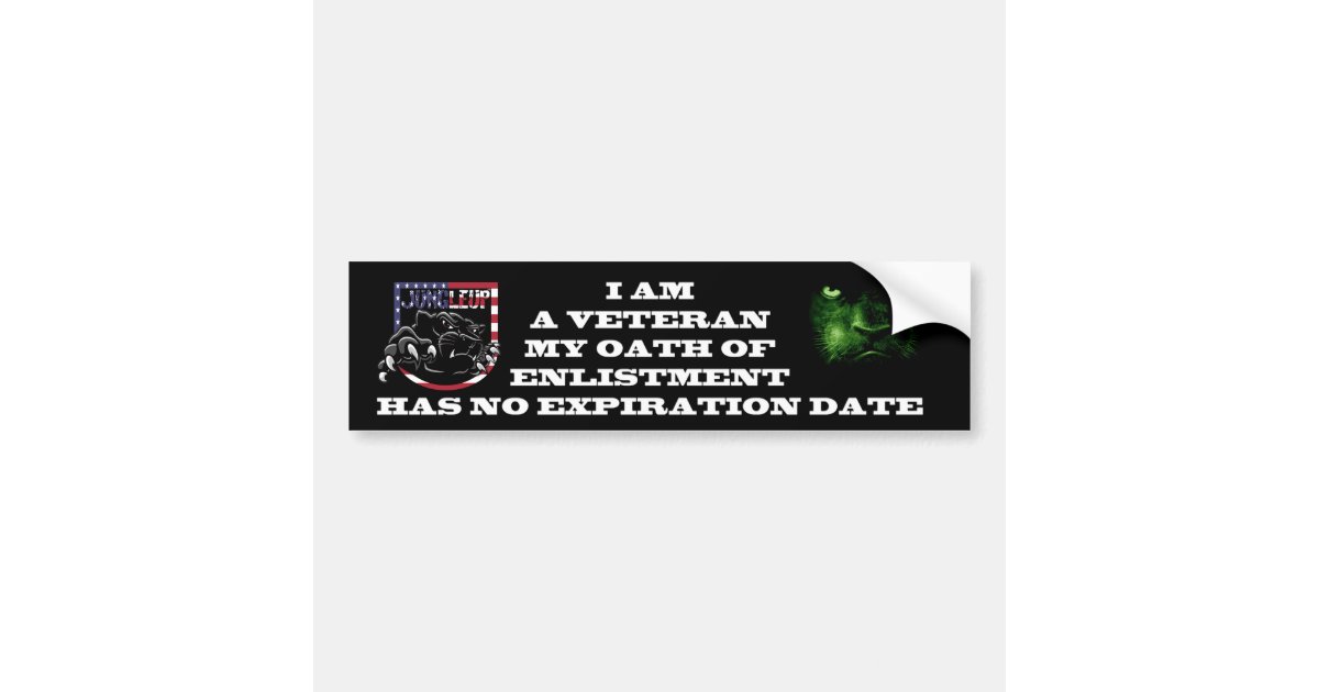 My Oath Bumper Sticker | Zazzle