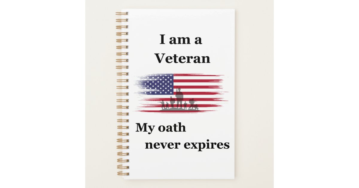 My Oath Never Expires Planner | Zazzle