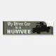 My Other Car Is A Humvee Funny Military Bumper Sticker | Zazzle