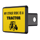 My other ride is a tractor hitch cover | Zazzle
