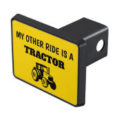 My other ride is a tractor hitch cover | Zazzle