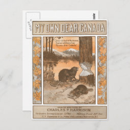 My Own Dear Canada Postcard | Zazzle