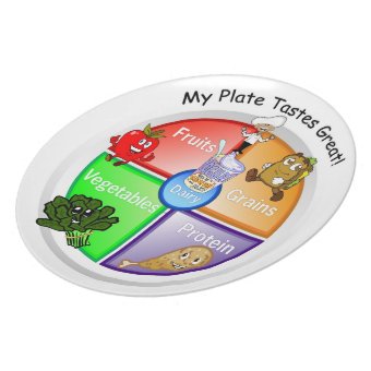 My Plate Tastes Great! | Zazzle