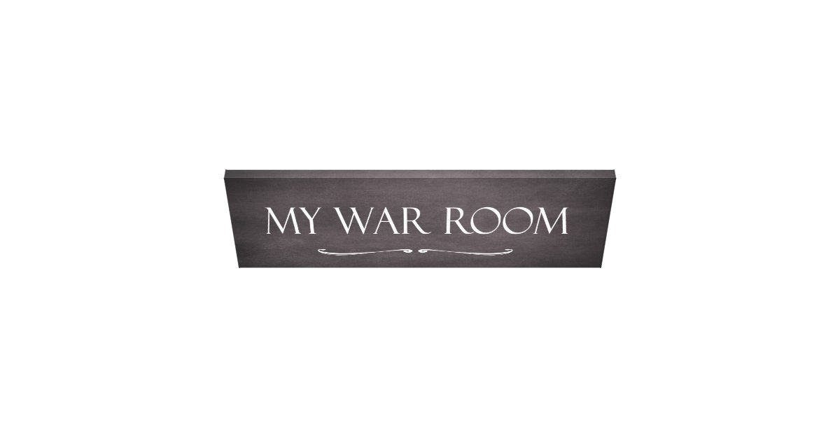 My Prayer War Room Sign | Zazzle